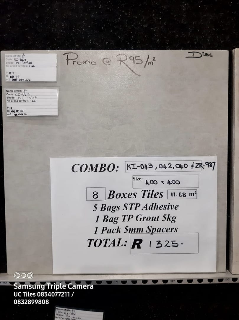 Tiles on sale, Tile combo deals, wall & floor tiles UC Tiles